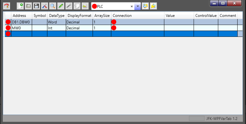 S7 Variable Table – MLogics Documentation