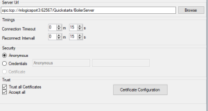 OPC-UA Group Properties – MLogics Documentation