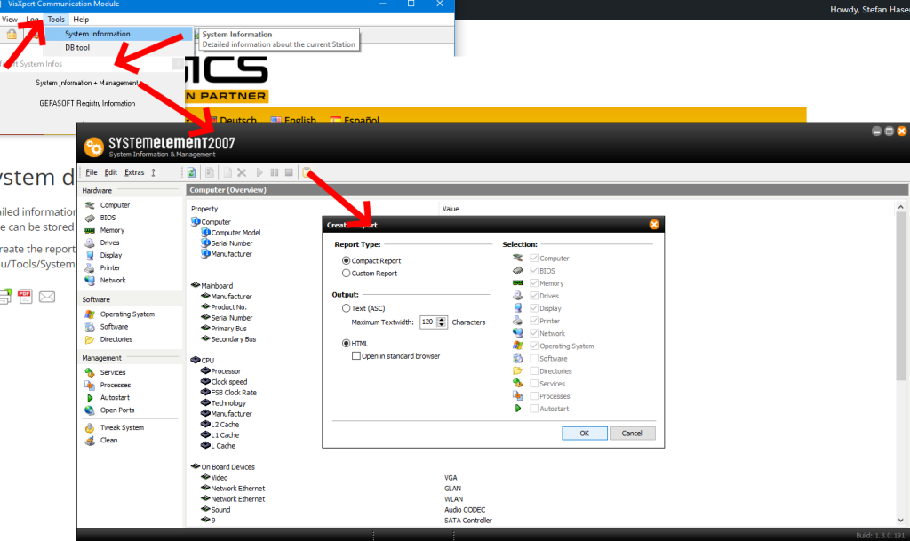 Diagnóstico con «System Elements» – MLogics Documentation