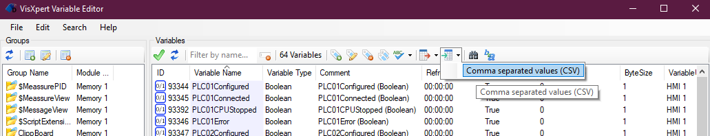 Crear Grupos y Variables – MLogics Documentation